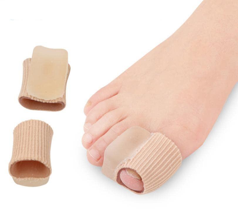 Silicone Toe Bandages (4 Pack) - Gel Spreader for Hammer Toe & Hallux ...
