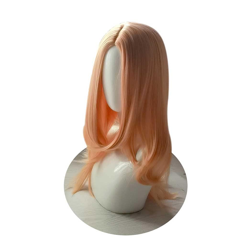 Maoma Cosplay Wig for Tokyo Revengers - Shiba Yuzuha Orange Long ...