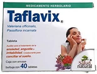 TAFLAVIX 40 Tablets for Anxiety, Stress, Irritability, and Insomnia ...
