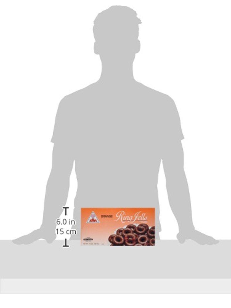 Joyva Orange Jelly Rings, Ring Jells Kosher for Passover, 9-Ounce (Pack ...