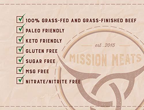 Mission Meats Kids Snacks Sugar Free Grass Fed Beef Sticks Gluten Free ...