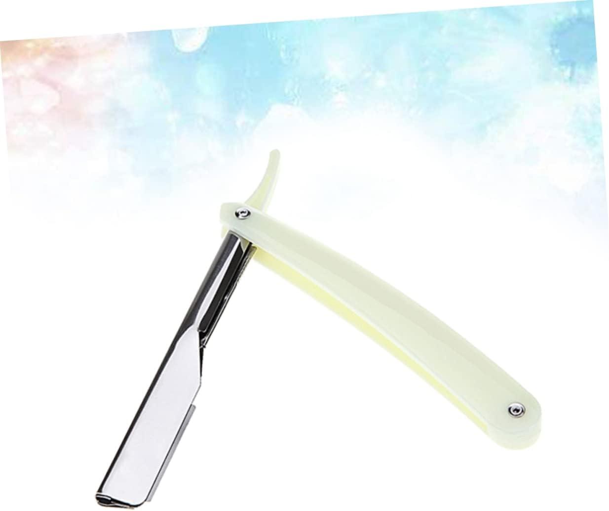 Shop Minkissy Classic Vintage Metal Razor for Men - Straight Bald Head ...