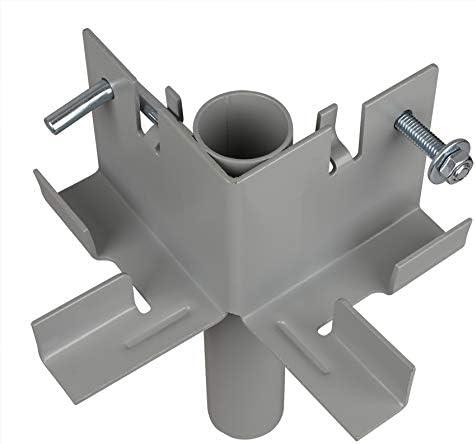 Tommy Docks Inside 2-Way Corner Bracket - Steel Boat Dock Hardware ...