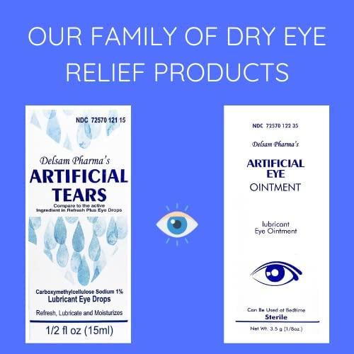 Delsam Pharmas Artificial Eye Ointment - Lubricated Eye Ointment for ...