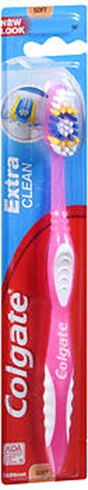 Colgate Extra Clean Solar Powered Adult Toothbrush - Full Head Multi ...