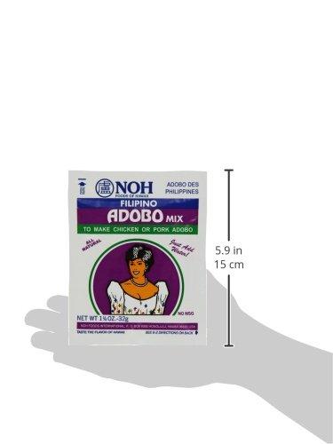NOH Filipino Adobo Seasoning 1.125oz Packet (12 Pack) - Authentic ...