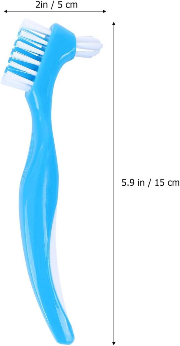 ULTECHNOVO 6pcs Denture Toothbrush Set - Perfect Cleaning for Dentures ...