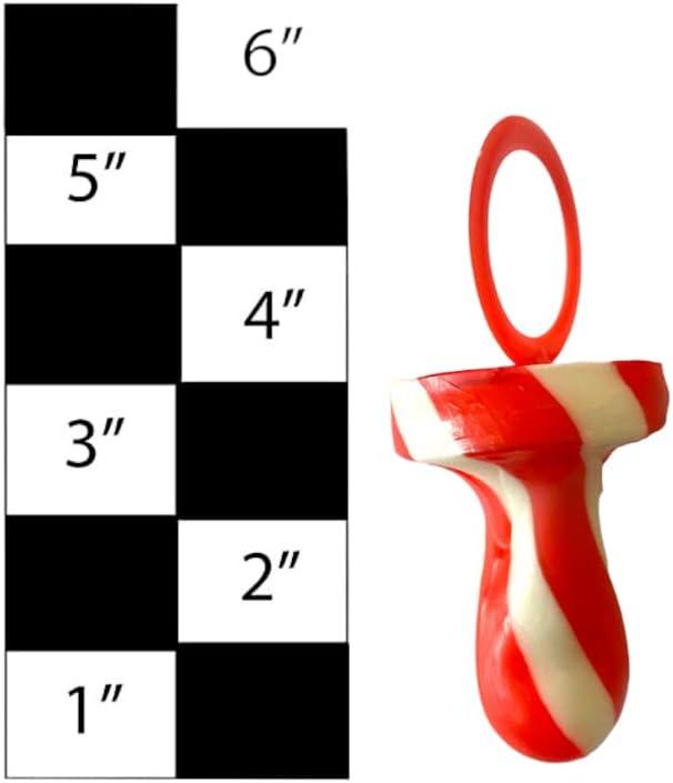 20 X Strawberry Cream Rock Dummy Uk Made Party Favours Cake Decoration ...