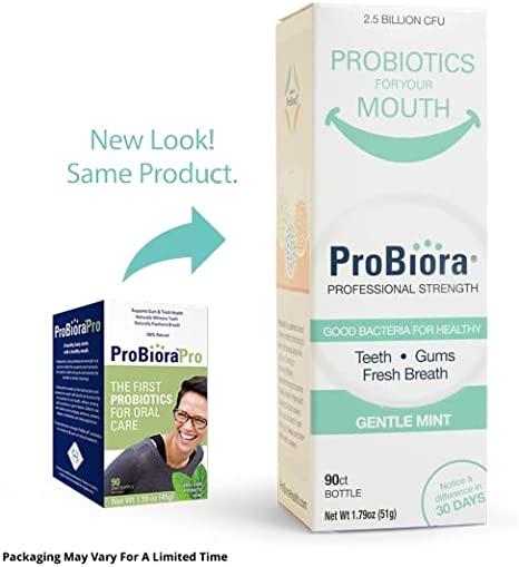 ProBiora Health Professional Strength Good Bacteria for Teeth & Gums ...