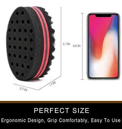 Magic Twist Hair Sponge - Afro Curl Styling Tool for Dreadlocks & Coils ...