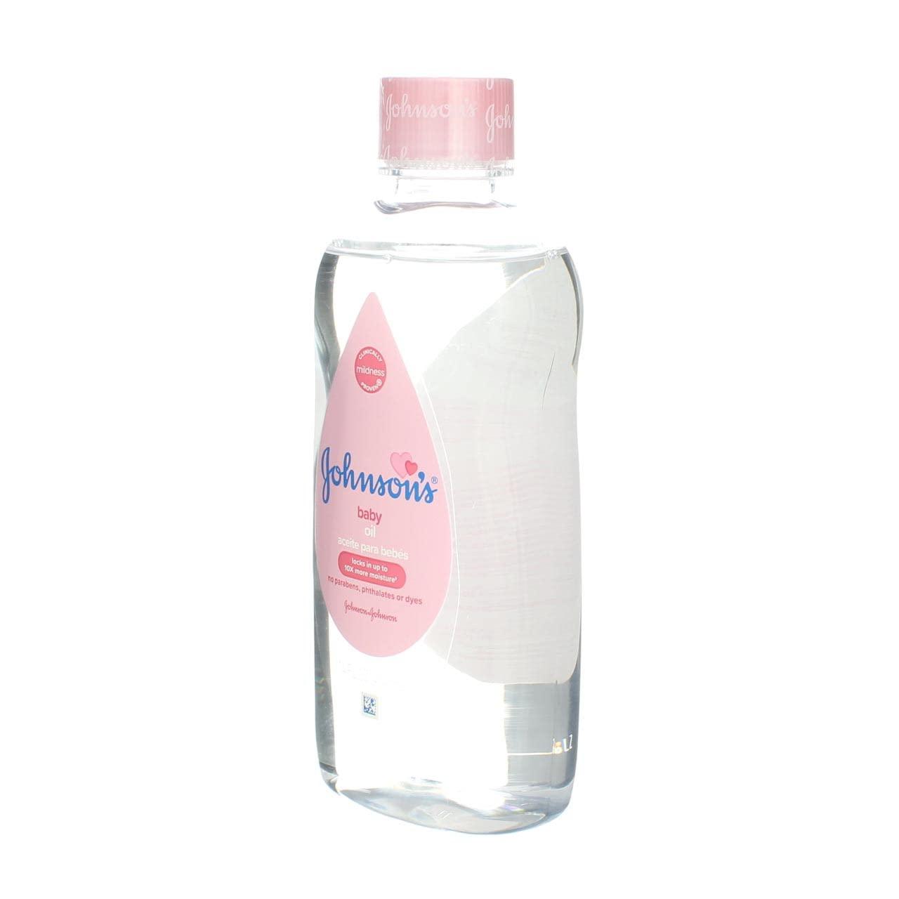 Johnson & Johnson Baby Oil Original 14oz - Pack of 5 | Gentle ...