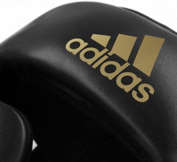 adidas adiStar Pro Boxing Headguard Black/Gold XL - Premium Protection ...