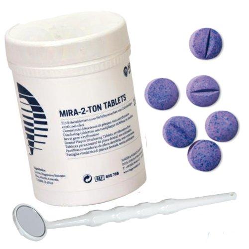 Shop Miradent Mira 2 Ton Plaquetest Tooth Staining Tablets - 250 Pack ...