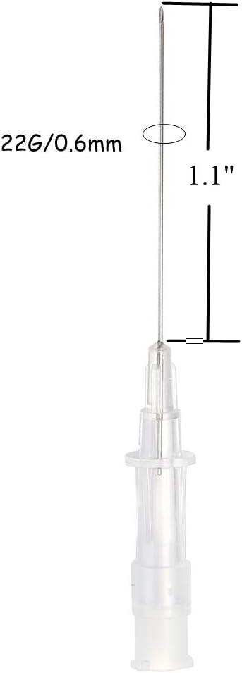 20PCS 22G IV Catheter Needles - Disposable Stainless Steel Piercing ...