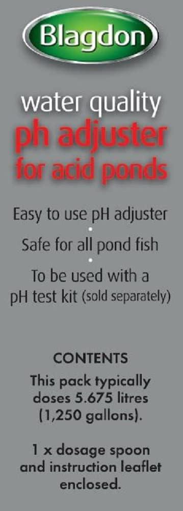 Blagdon pH Adjuster for Acid Ponds Increase pH level for Optimum Fish ...