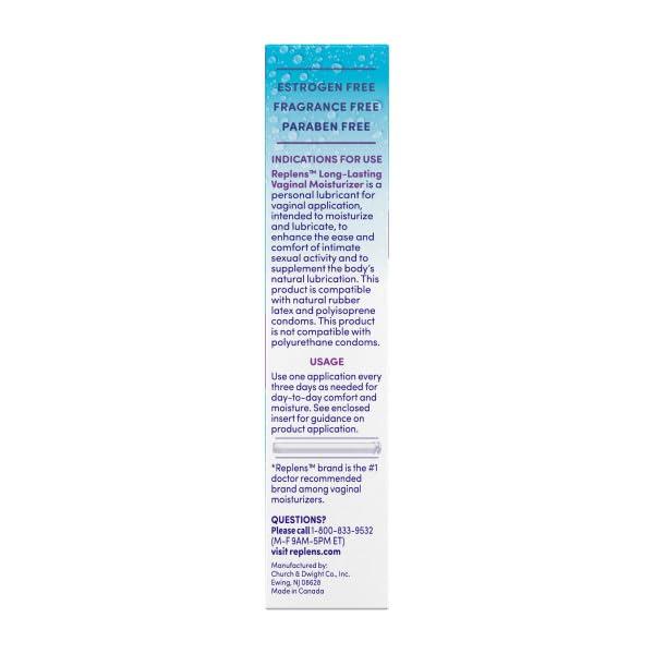 Replens Long Lasting Vaginal Moisturizer 35 g (Pack of 3) 14 ...