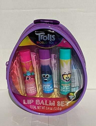 Trolls World Tour Lip Balm Set - Moisturizing Fun for Kids | Shop ...