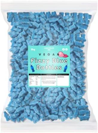 Fizzy Blue Bubblegum Flavour Bottles 2kg Bag - Blue Sweets - Baby ...