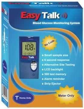 Easy Talk Blood Glucose Monitor - Talking Diabetes Meter | Buy Now with ...