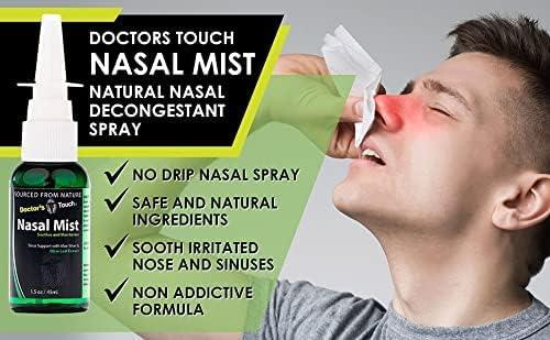 Doctor's Touch Nasal Spray for Dry Nose - Aloe & Colloidal Silver Sinus ...