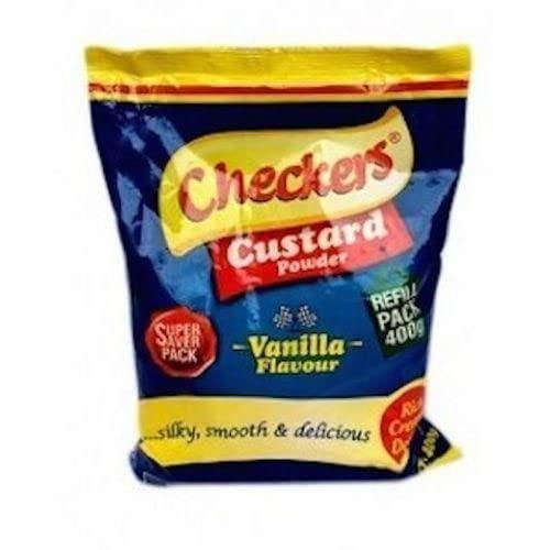 Checkers Custard Powder 400g Refill Pack - Delicious Vanilla Flavour ...