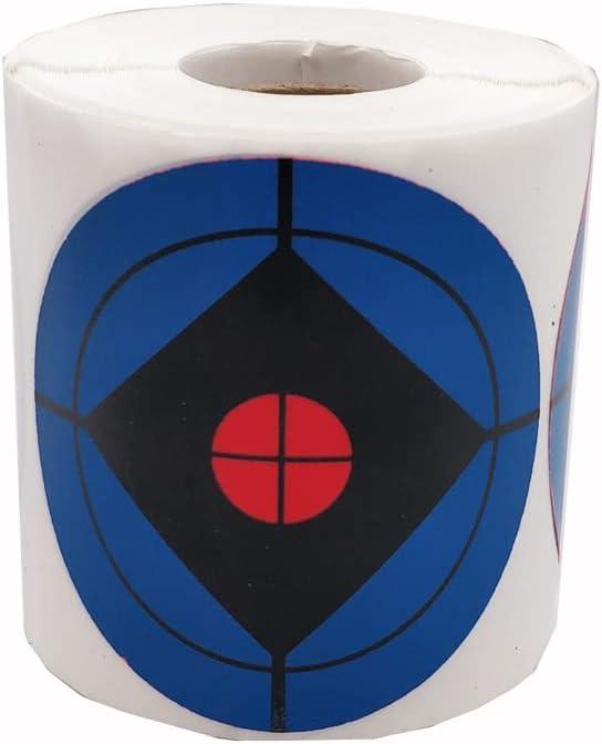 250 PISTEP Splatter Targets 3 Inch Reactive Paper Stickers - Self ...