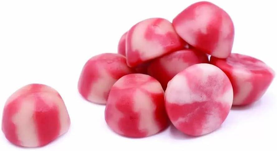 Strawberry Twist Kisses - Strawberry and cream flavour jelly sweets ...