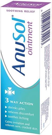 Anusol Ointment 25g - Proven Formula to Shrink Piles, Relieve ...