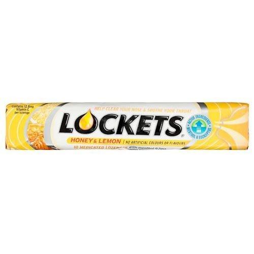 Lockets Medicated Lozenges Honey & Lemon 10 by Lockets