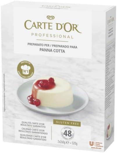 6 x Carte d'Or Professional Powder Mix for Panna Cotta Creamy Gluten ...
