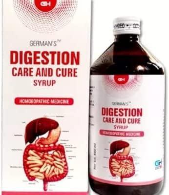 German Homeo Care & Cure Digestion Syrup (125ml)/Constipation/Gastritis ...