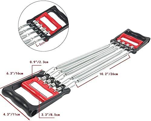 Yaegoo Chest Arm Expander with 5 Springs - Spring Chest Expander | Buy ...