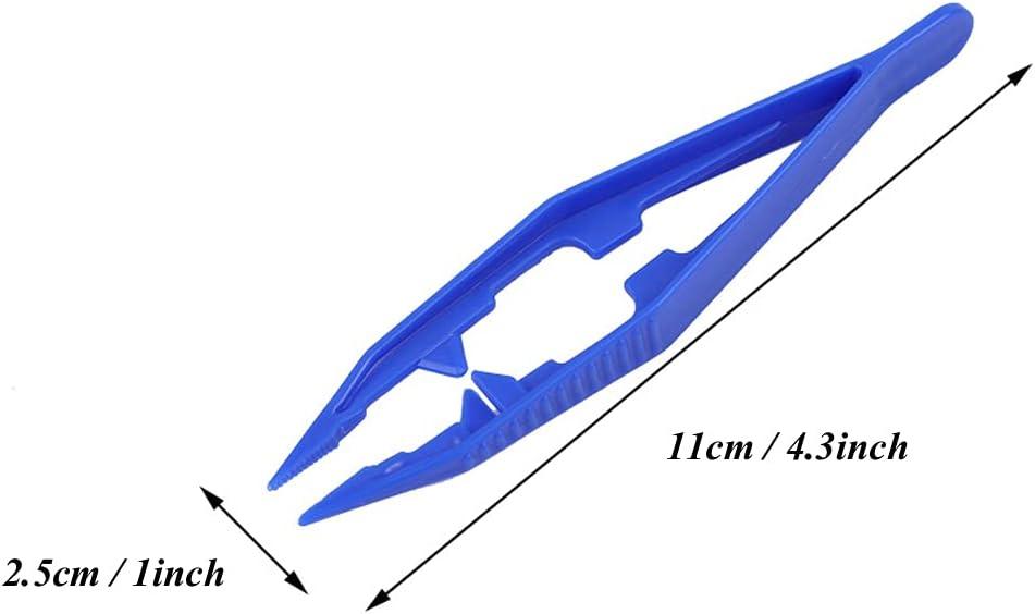 30PCS Plastic Tweezers - Craft Forceps Tools for DIY Projects ...