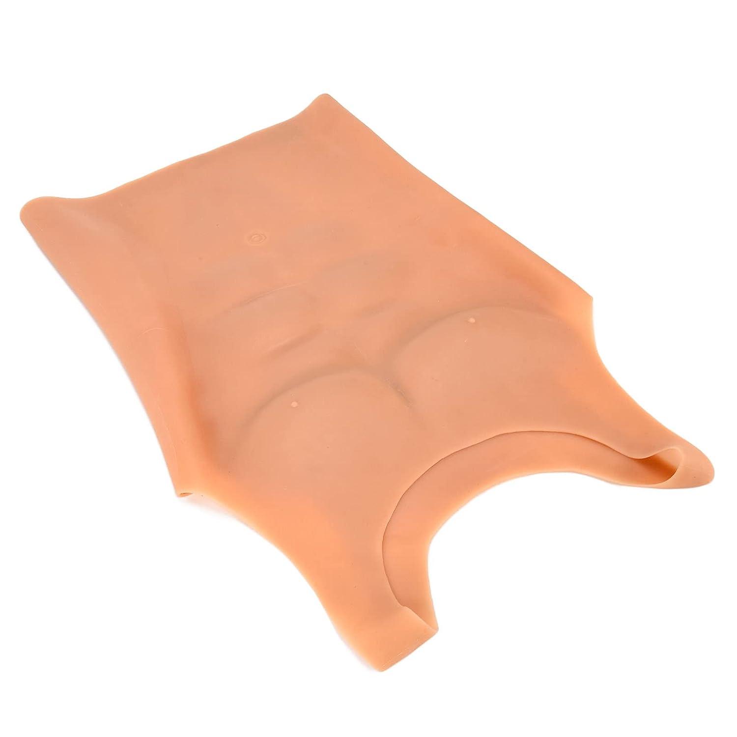 Dark Skin Silicone Fake Chest Vest for Carnival Costume Prop - Muscle ...