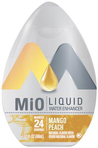 MIO Mango Peach Liquid Water Enhancer 1.62oz (Pack of 4) - Peach Mango ...