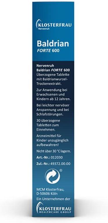 Baldrian Forte 30 tablets by Klosterfrau