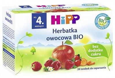 HiPP Organic Fruit Tea for Babies - 20 Teabags | Natural and Delicious ...