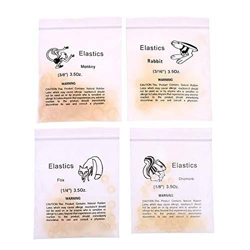 Orthodontic Elastic Rubber Bands - Fox 1/4 3.5 Oz - High Quality Ortho ...
