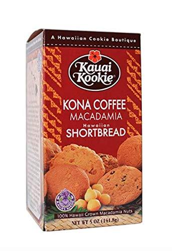 Hawaii Kauai Kookies Kona Coffee Macadamia Cookies - Authentic Hawaiian ...