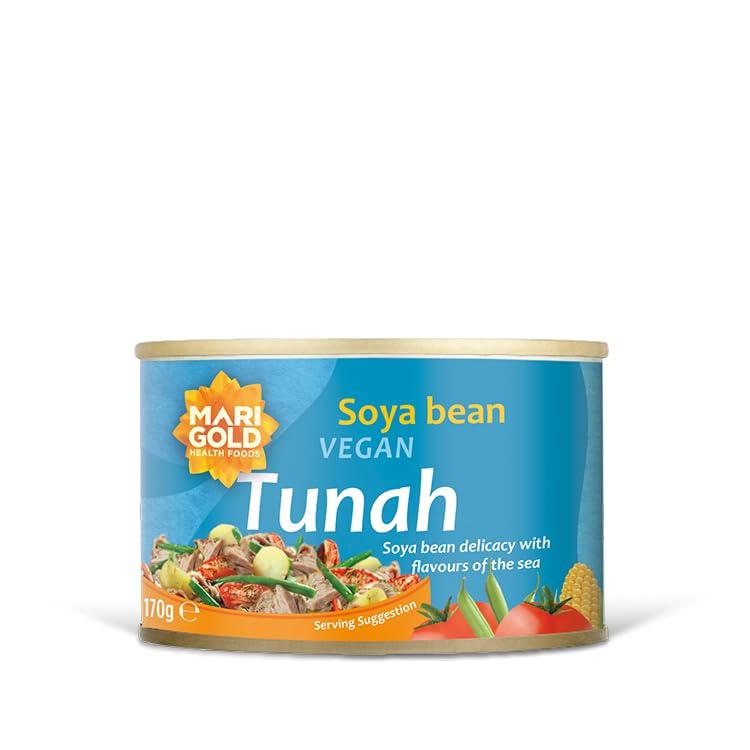 Marigold Health Foods SOYA Bean Vegan Tunah - SOYA Bean Delicacy with ...
