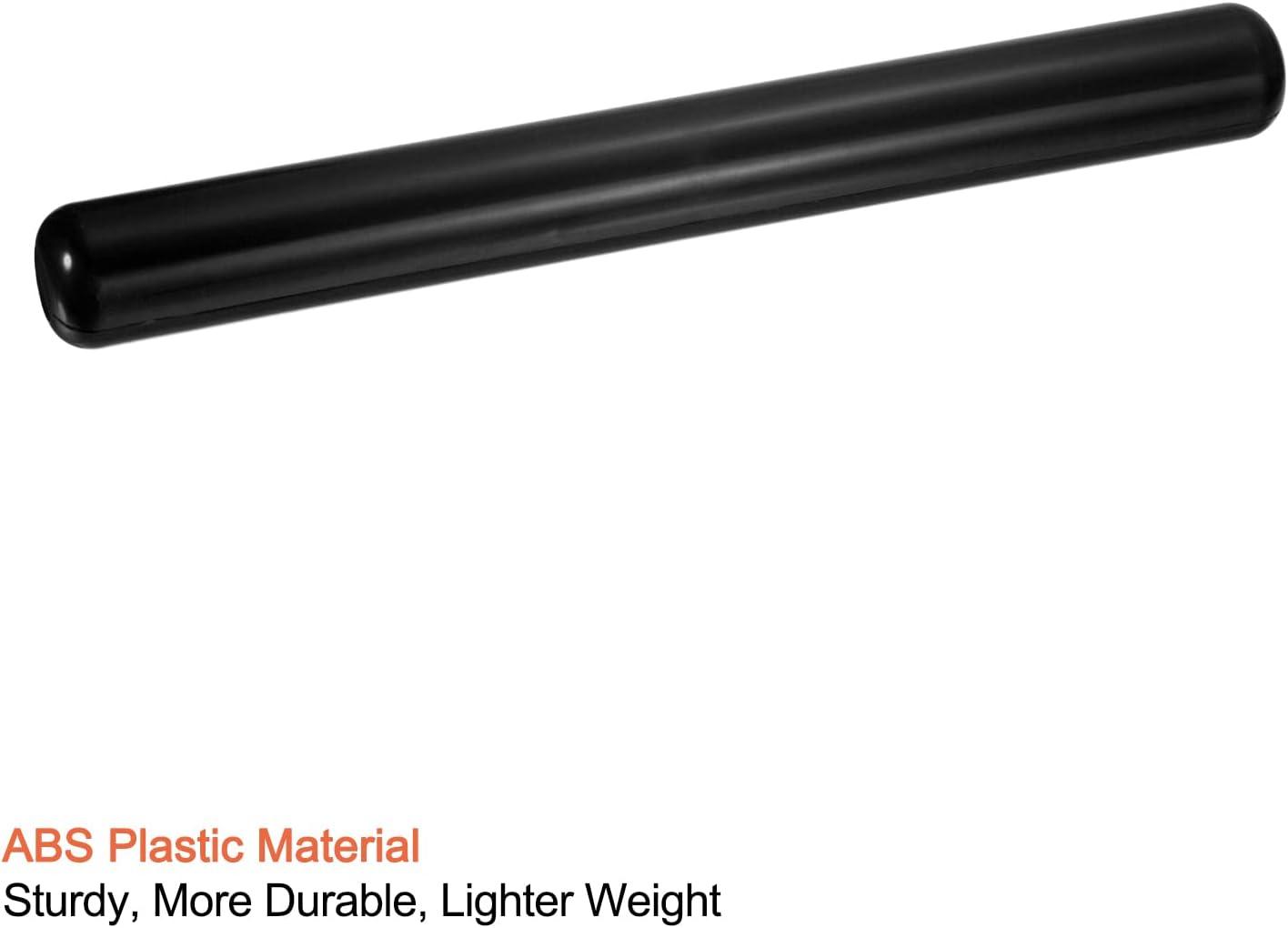 Junior Relay Track Baton - Black Plastic Tube for Outdoor Athletics ...