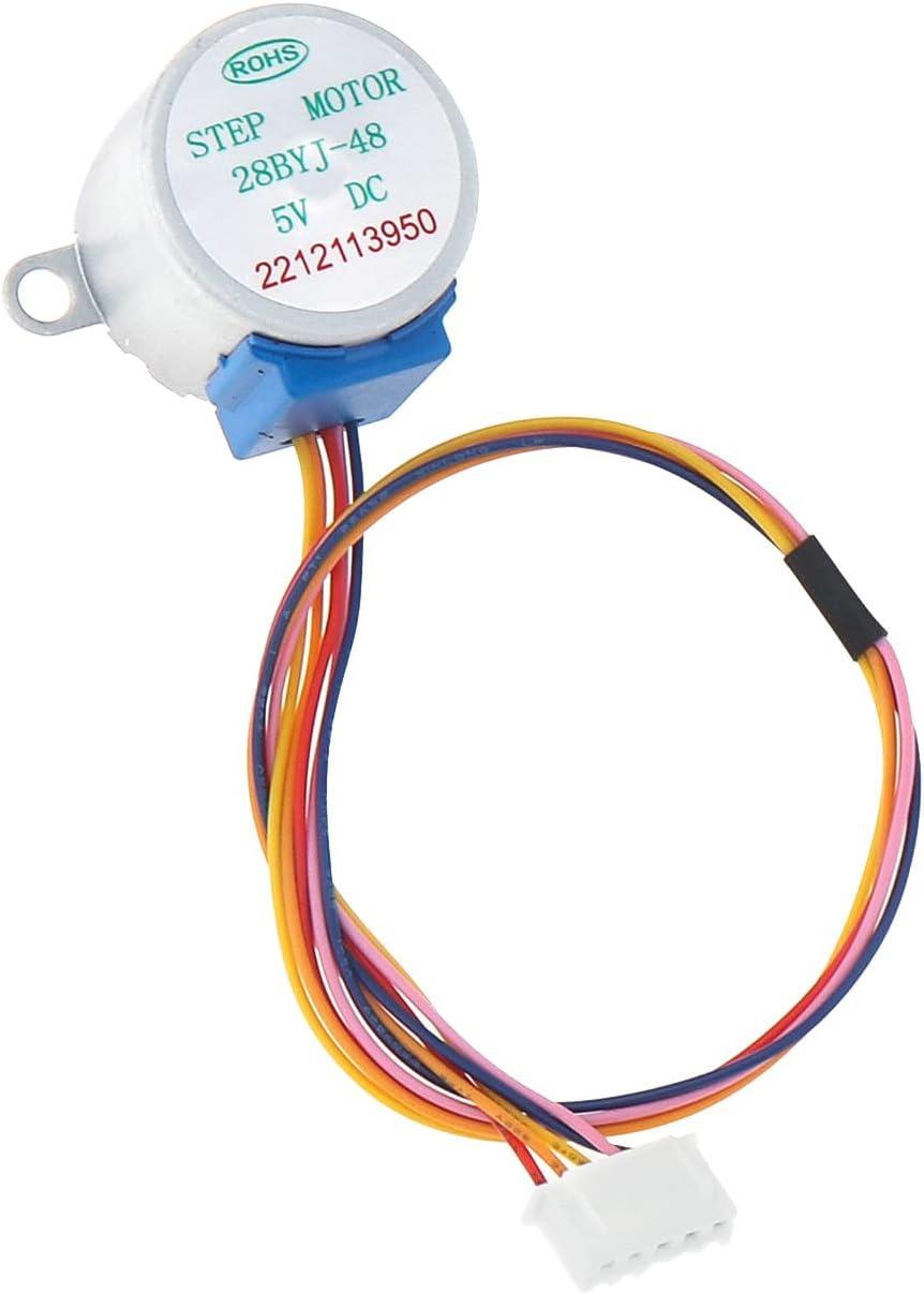 DiGiYes 2 Sets DC 5V 4-Phase 28BYJ-48 DC Step Stepper Motor ULN2003 ...