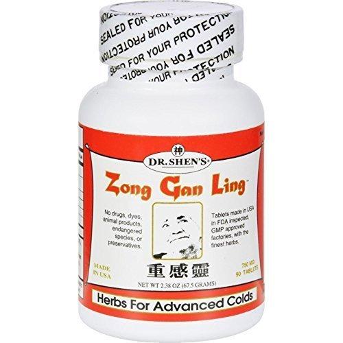 Dr. Shen's Zong Gan Ling 90 Tablets - Immune Support Formula