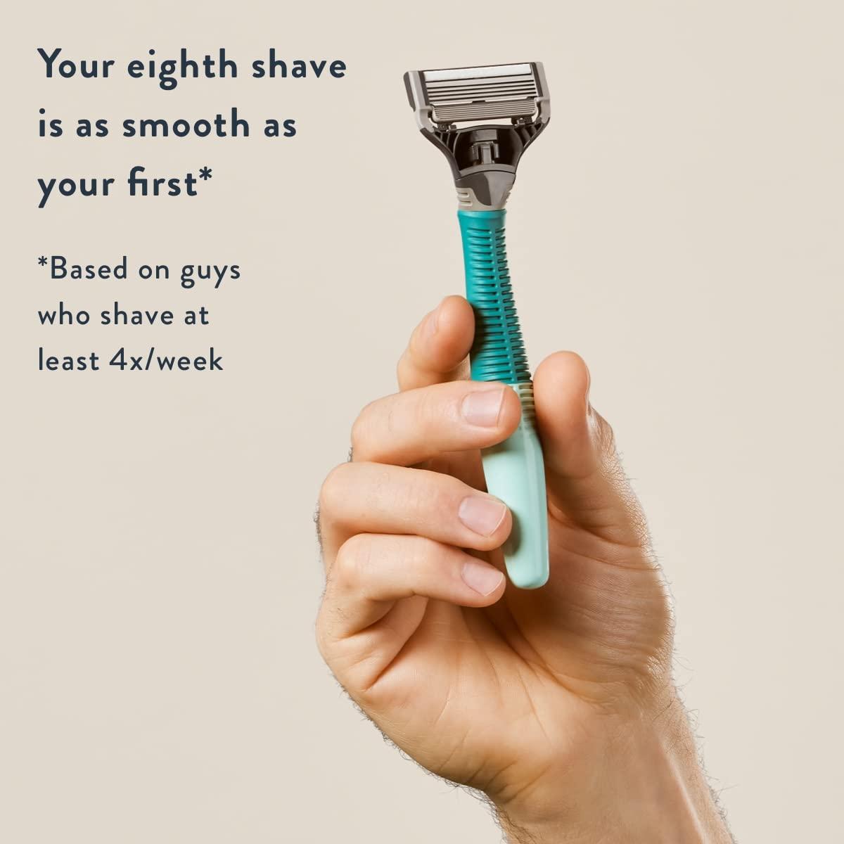 Harry's Sage Shaving Razors for Men - Mens Razor with 3 Blade Refills ...