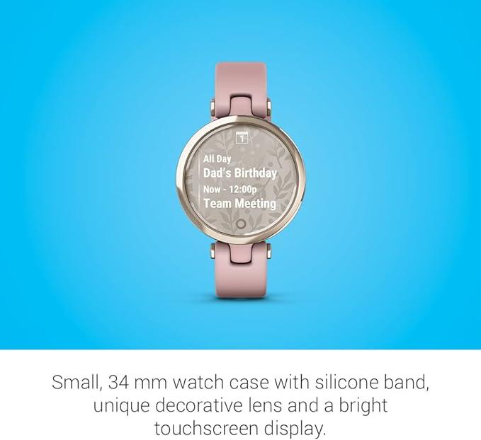 Garmin Lilyâ ¢ Stylish Small Smartwatch Bright Touchscreen Display and ...