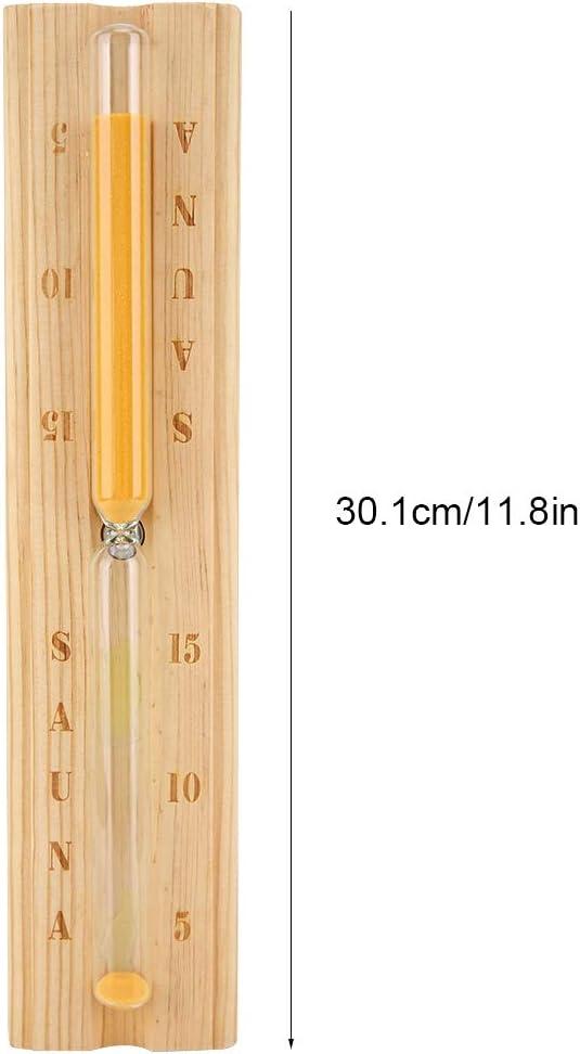 Buy Sauna Timer Sandglass | 15-Minute Countdown Clock for Perfect ...