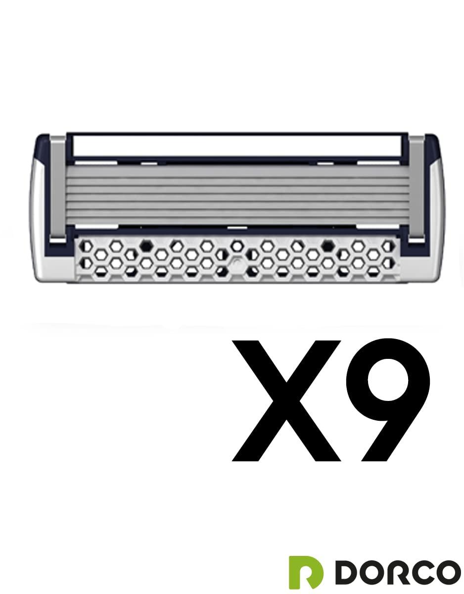 DORCO Pace Classic 7-Blade Razor System with Pivoting Head and Premium ...