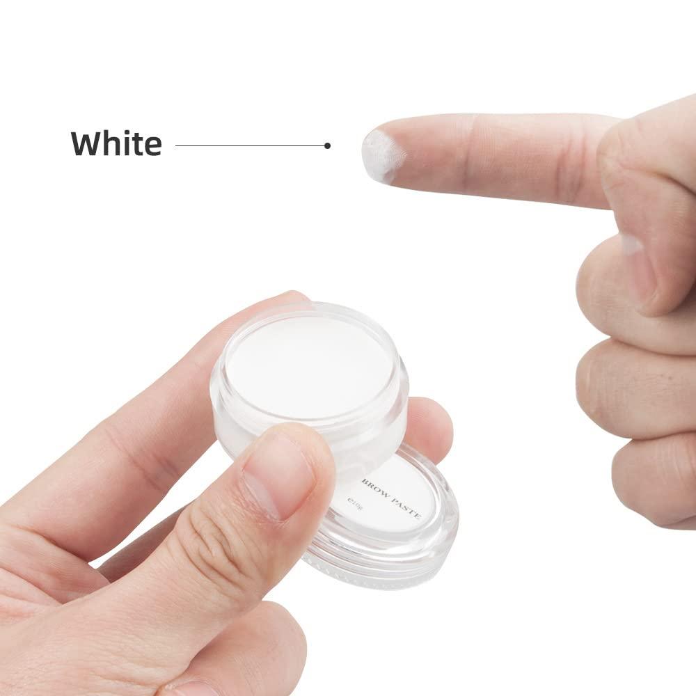10g White Eyebrow Mapping Paste - Microblading Brow Paste for Permanent ...