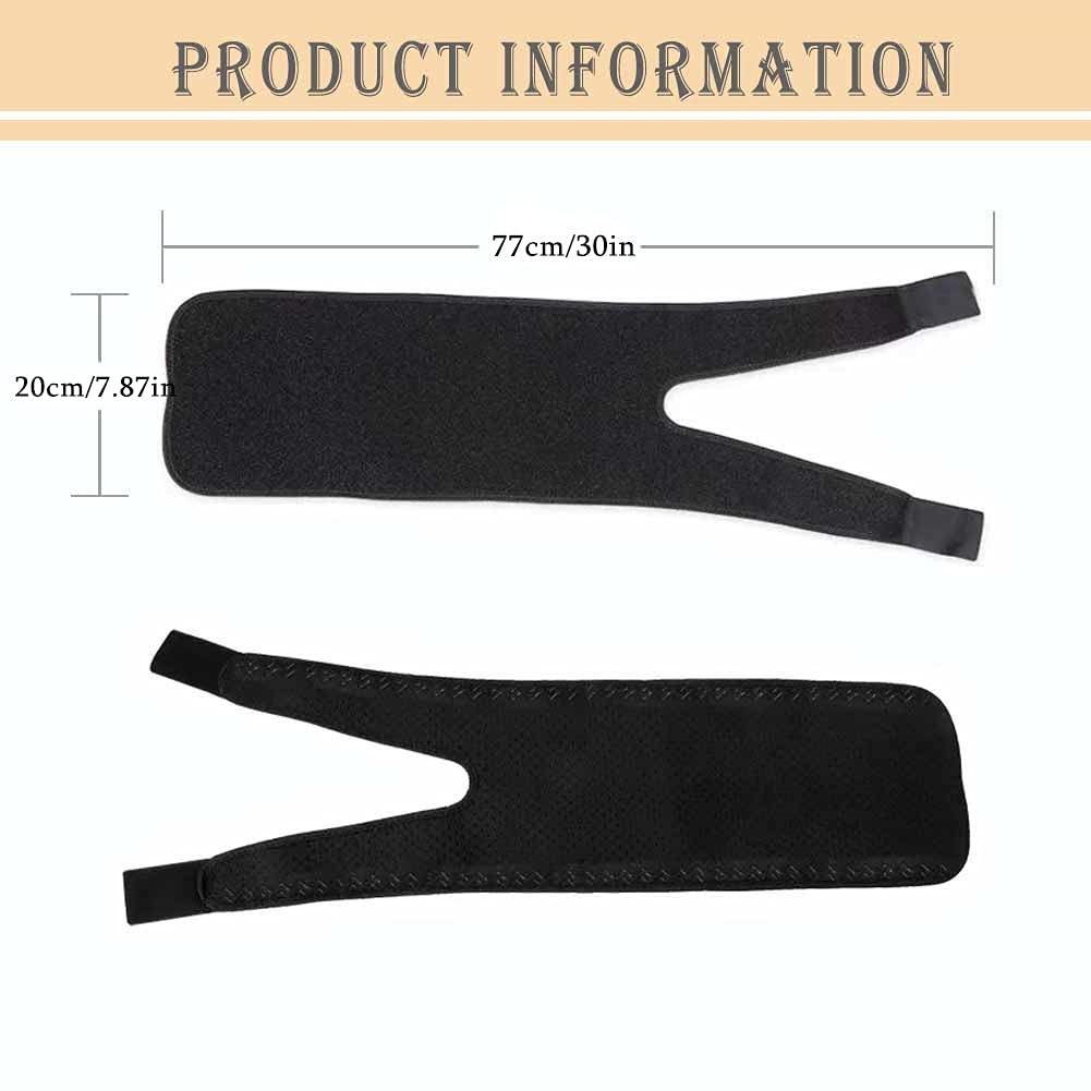 Adjustable Thigh Compression Sleeves for Men and Women - Hamstring ...