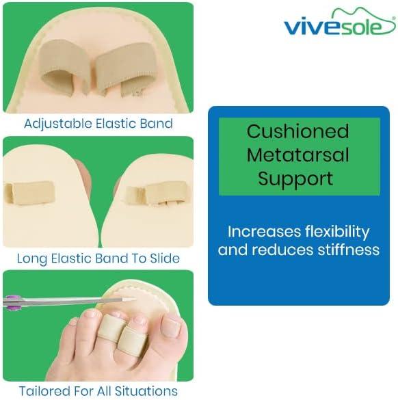 ViveSole Double Hammer Toe Splint Pair - Toe Corrector for Women ...